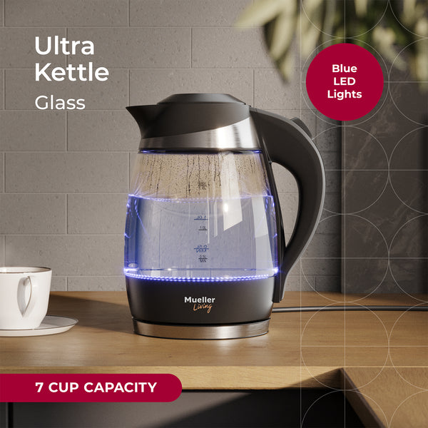 MuellerLiving Ultra Glass Kettle – Mueller Living